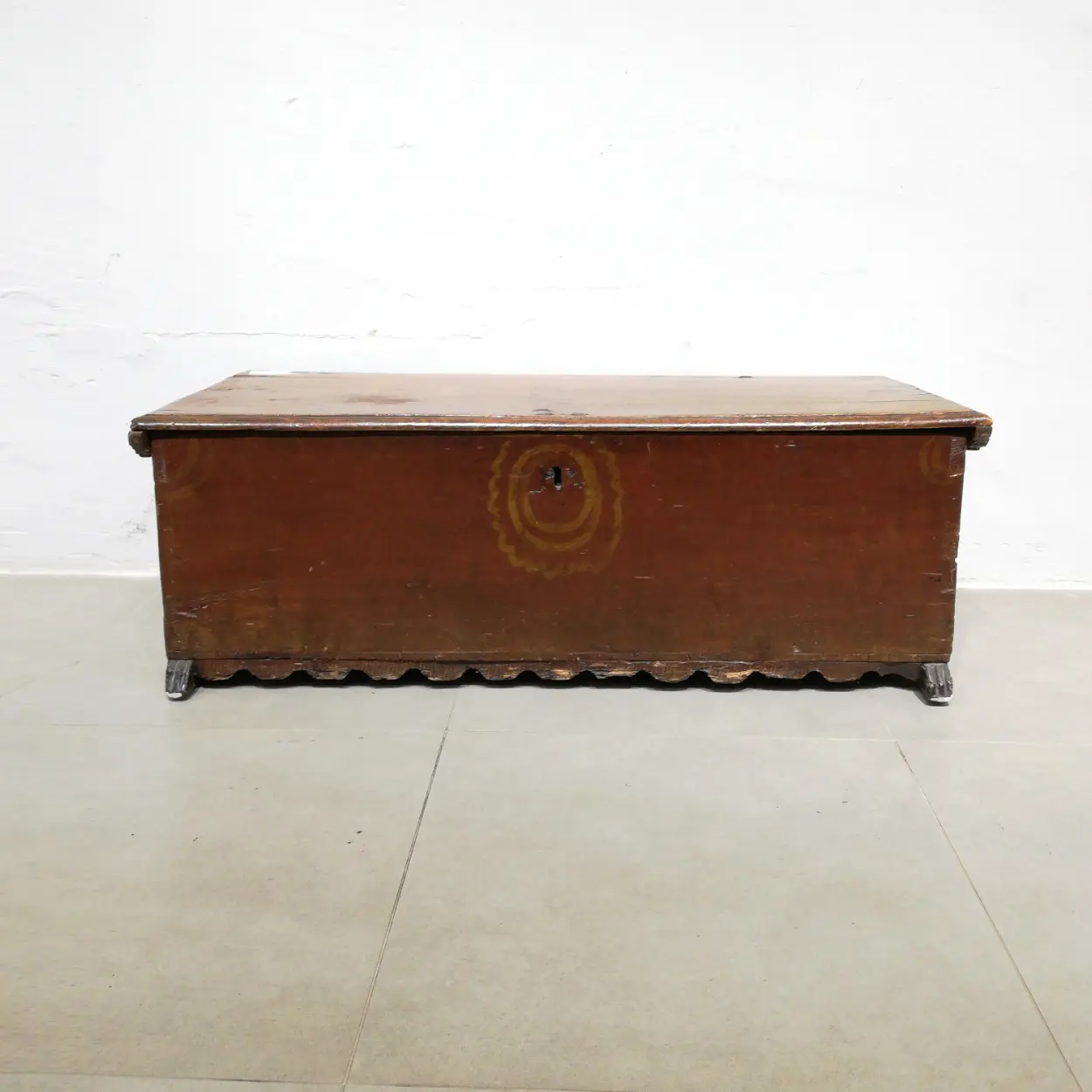 Bagul de fusta antic 119 cm - Cabauoportunitats.com