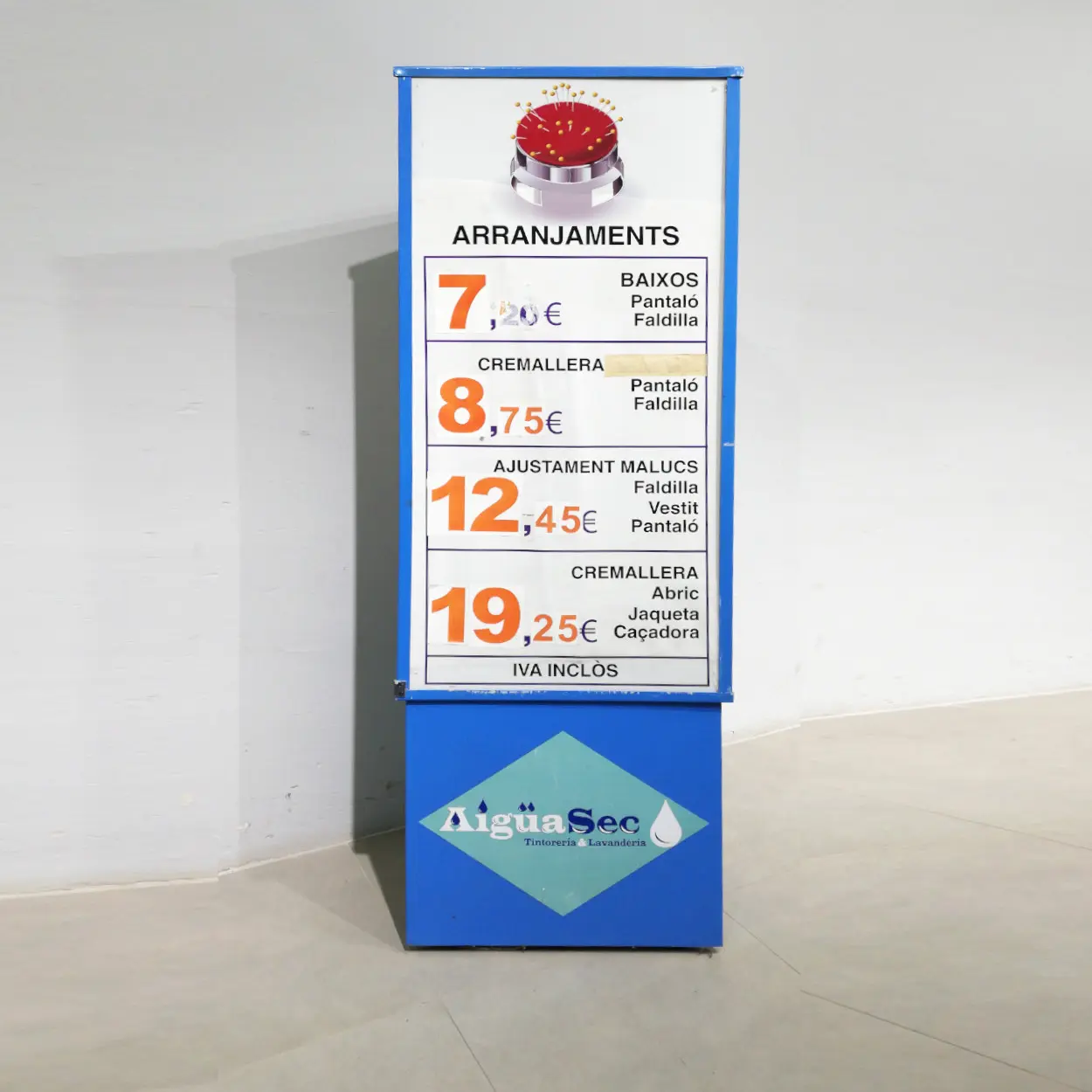 Rótulo para tienda 64x180cm - Cabau Oportunitats